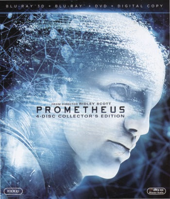 Prometheus (4-Disc Collector’s Edition) (3D) (Beg) – Kaptenkrok